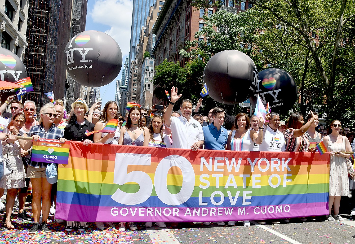 At WorldPride NYC Parade, NYS Governor Cuomo Signs Law Banning Gay ...
