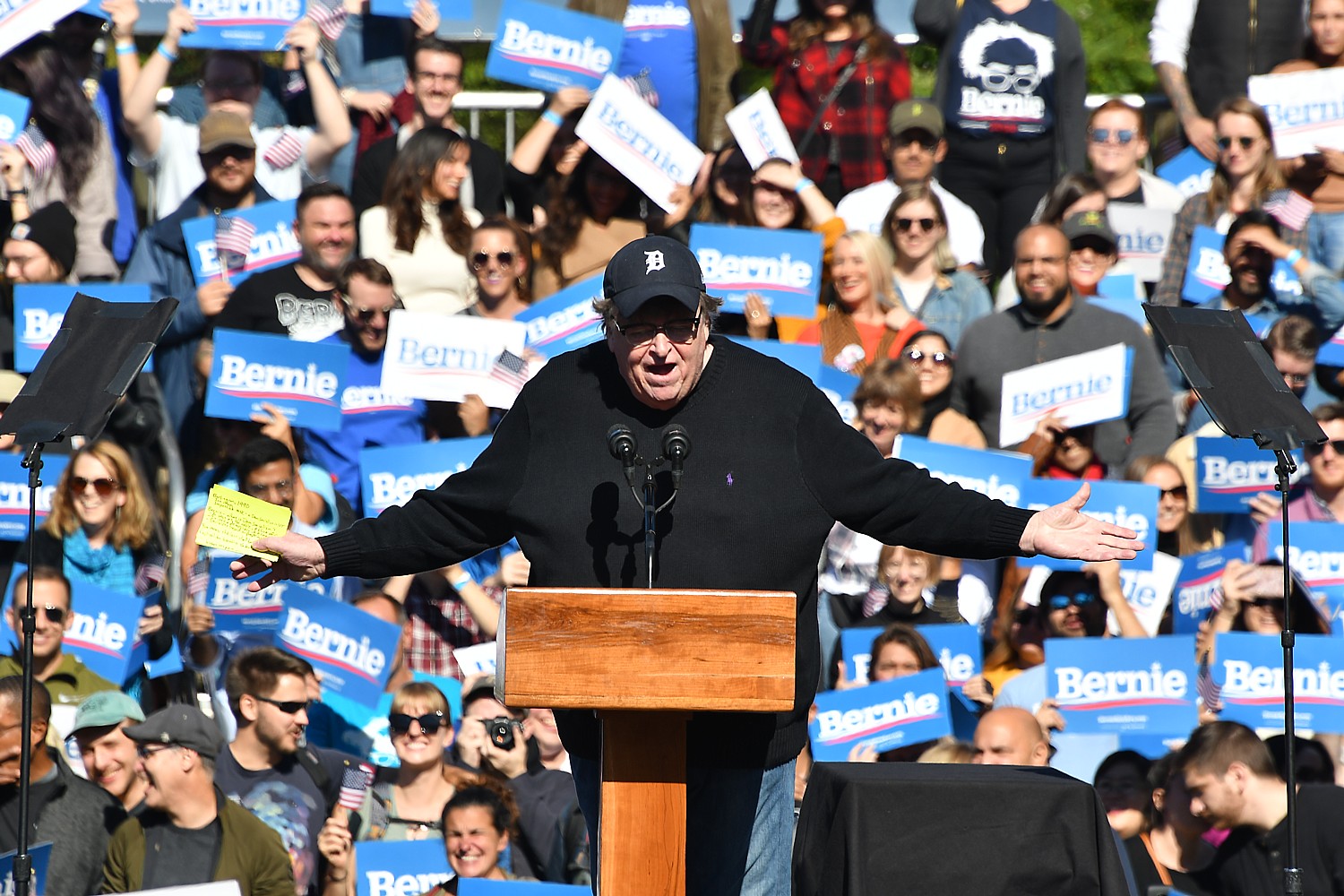 AOC, Michael Moore, Stars of Progressive Politics Endorse Bernie ...